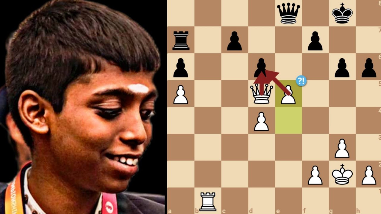 Fabiano Caruana vs R Praggnanandhaa | Finals Game-1 | World Cup 2023 ...