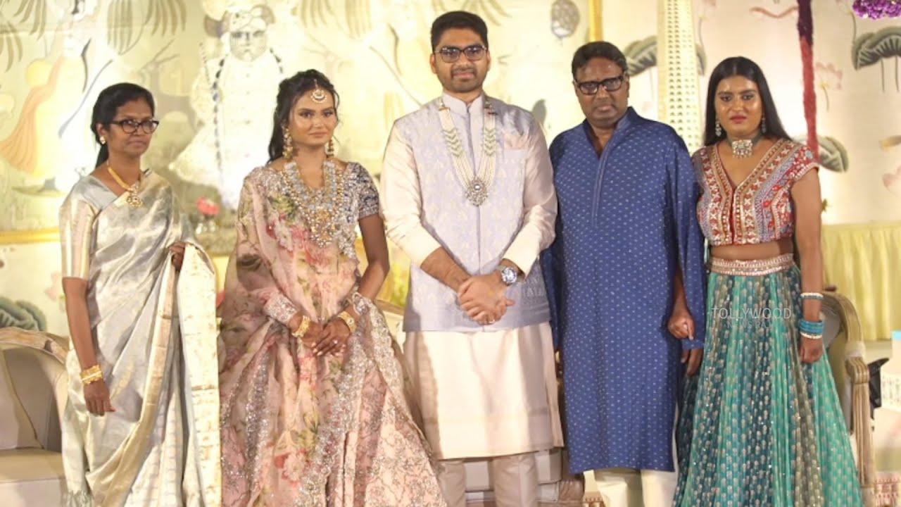 Director Gunasekhar’s Daughter Neelima Guna Weds Ravi Prakhya Marriage ...