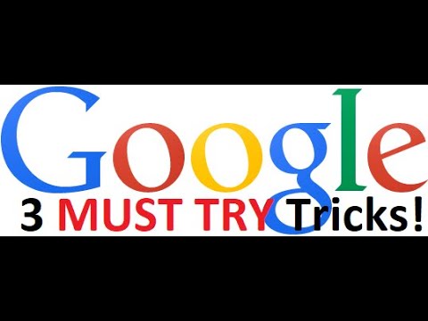 3 MUST TRY Google Tricks! (Google) - YouTube