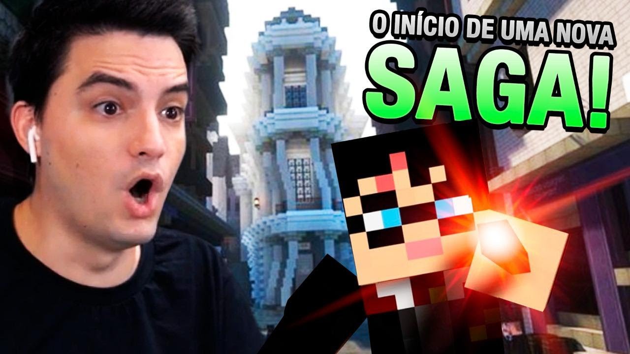 FELIPE NETO NO MUNDO MÁGICO MINECRAFT #1 [+10] - YouTube