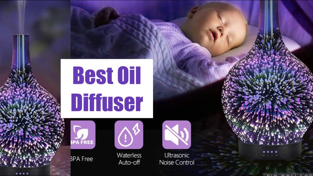 Live Test: Best Oil Diffuser with 7 Colour Changing LED Light 3D ...
