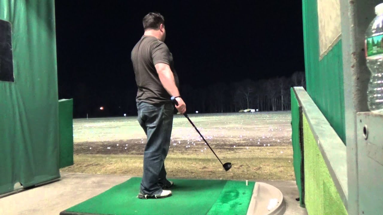 Long Drive Golfer 'Rob Wisniewski' Practicing!!! - YouTube