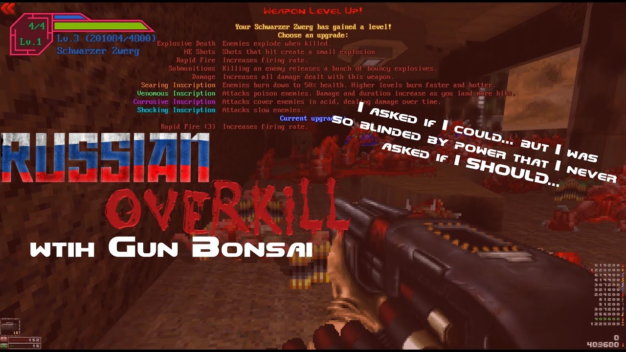 Russian Overkill with Gun Bonsai: How To Make an Overpowered Weapon Mod ...
