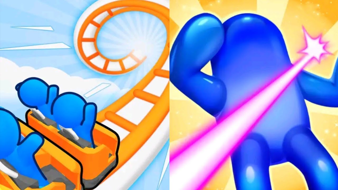 Max Levels Runner Coaster 3D Vs Blob Shooter 3D 😼😽🙂😚👿😻🙊 All New Max ...