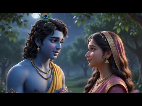 Radha Krishna Viraha 💔 | Krishna Leaves Vrindavan | Emotional AI Animated Story in Hindi | 4K