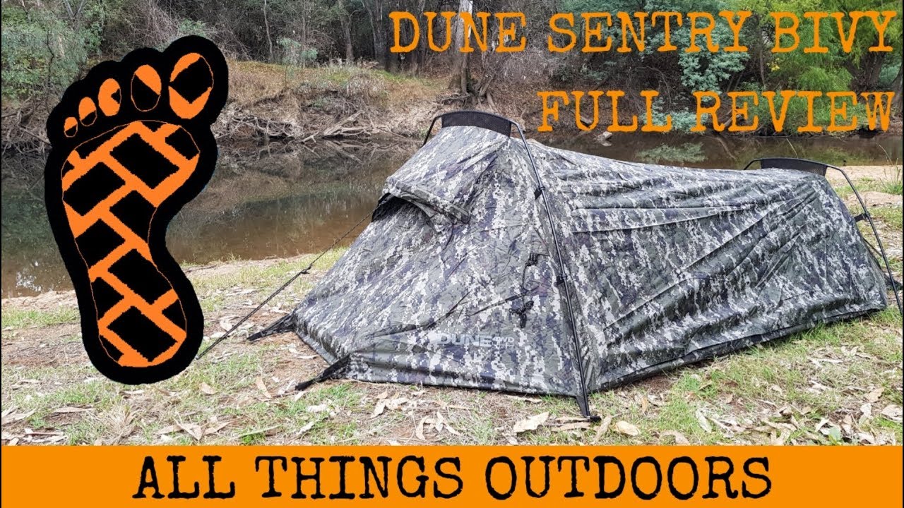 Dune Sentry Bivy/Tent By Anaconda - Full Review - YouTube