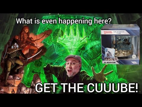 REVIEW! It's a Killer Cube! Gamestop Modern Icons D&D Gelatinous Cube ...