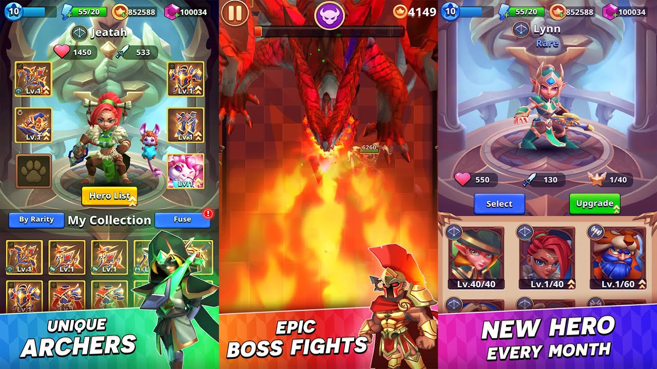 Archer Hero - Bow Masters - 게임플레이 영상 [모바일게임] - YouTube