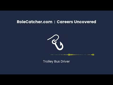 Trolley Bus Driver : Careers Uncovered - YouTube
