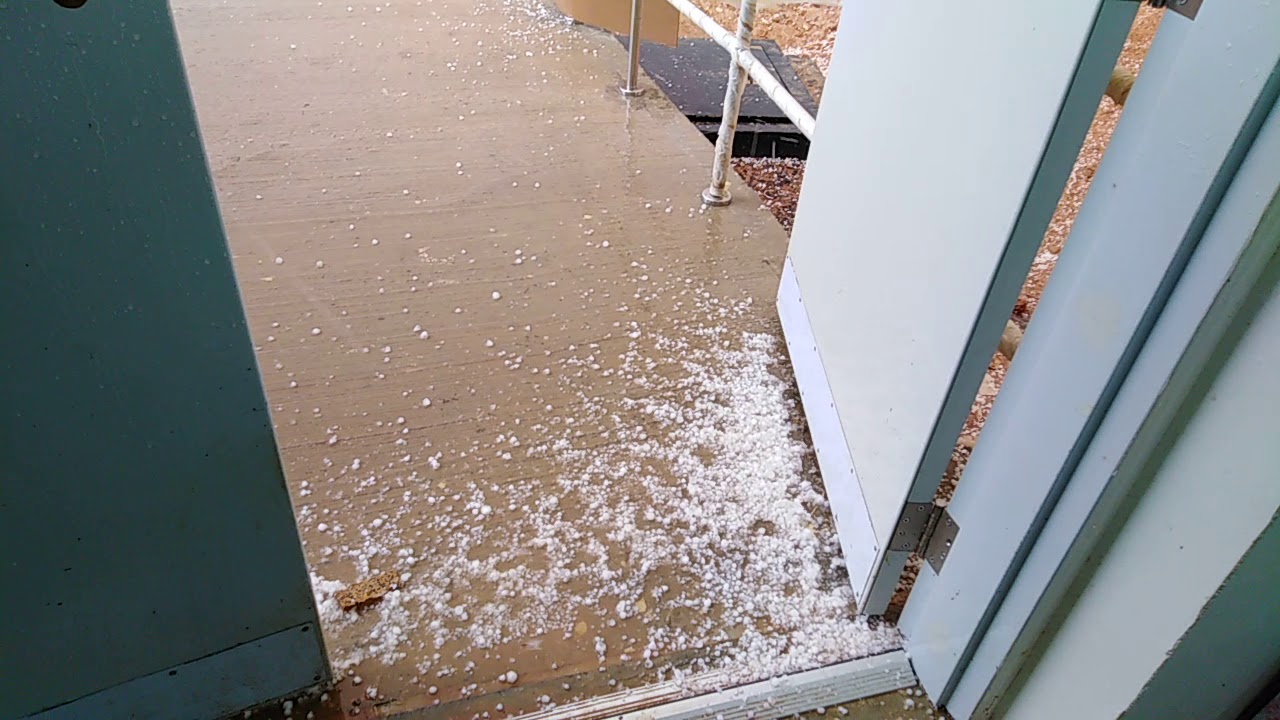 ice raining - YouTube