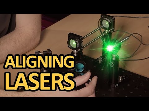 Aligning Lasers - YouTube