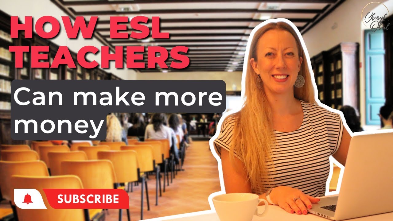 ESL TEACHERS MAKE MORE MONEY Doing THIS How ESL Teachers Can
