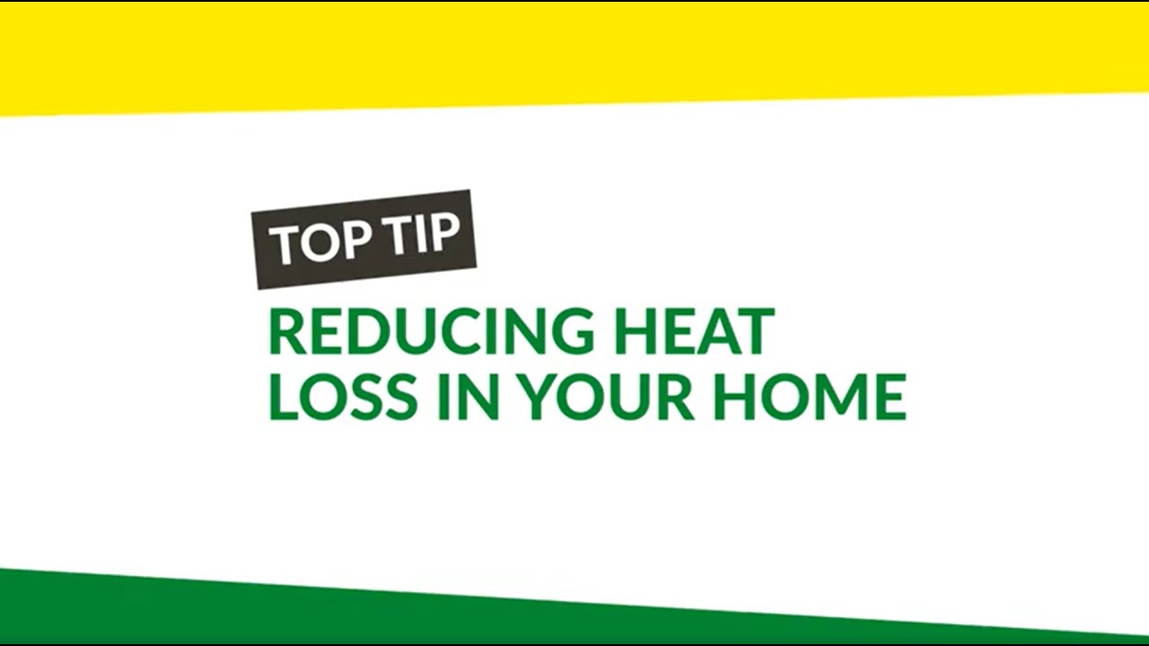 Reduce heat loss through windows - YouTube