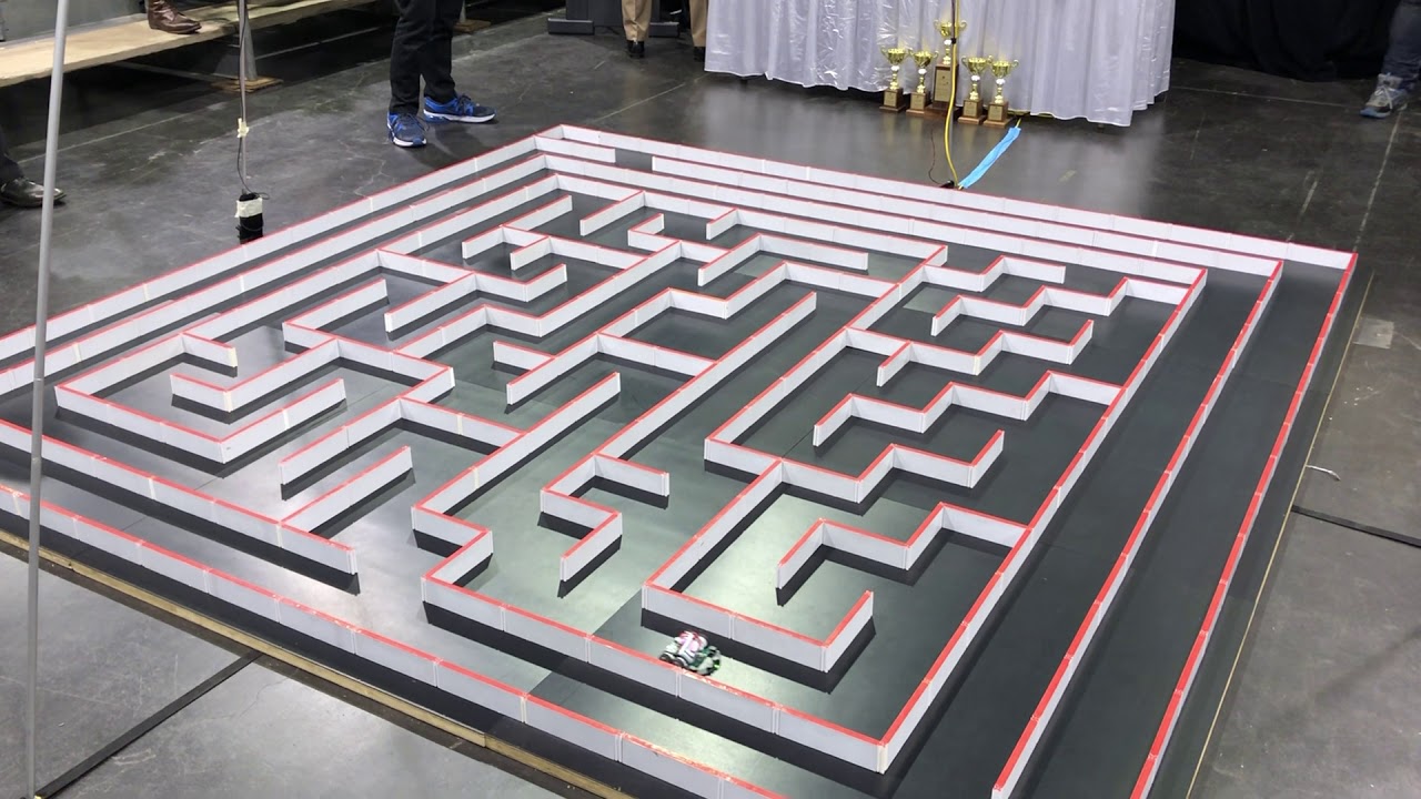 2019 APEC micromouse contest, EduMouse 1.5 by Li Chung Lin - YouTube