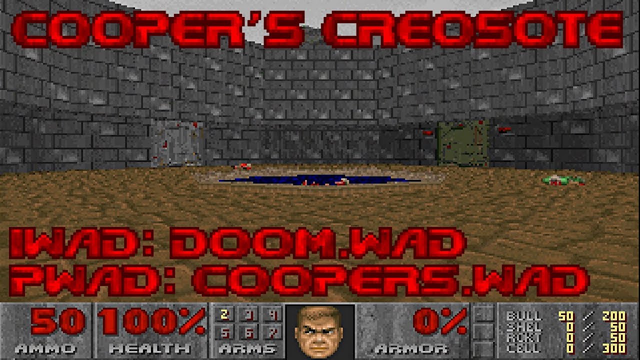 Doom - Cooper's Creosote (COOPERS.WAD) (100%) [DOSBox] - YouTube