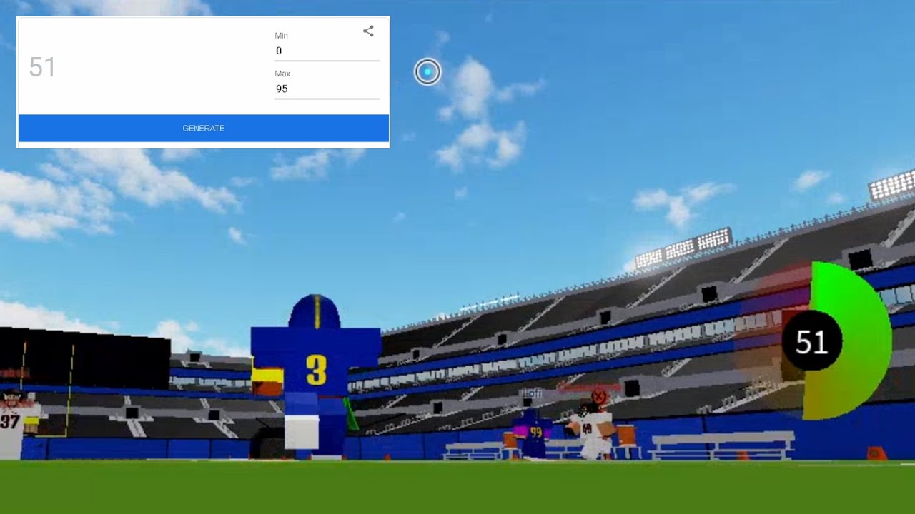 This RANDOM NUMBER GENERATOR Decides My Power! (Football Fusion 2 ...