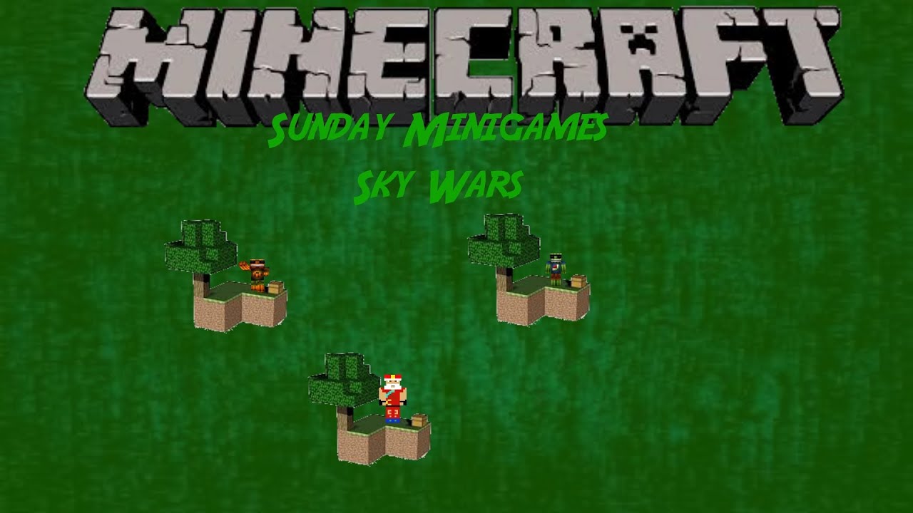 Minecraft: Sunday Minigame: Sky Wars - YouTube