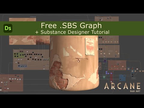 [Tutorial] Stylized Wall Material in Substance Designer - YouTube
