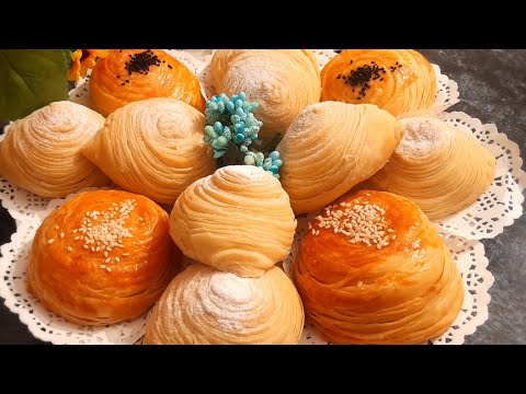 EYNİ XƏMİRDƏN HƏM QOĞAL,HƏM DƏ BADAMBURA HAZIRLADIM.ƏN KÖVRƏK BADAMBURA.#qoğal #badambura 