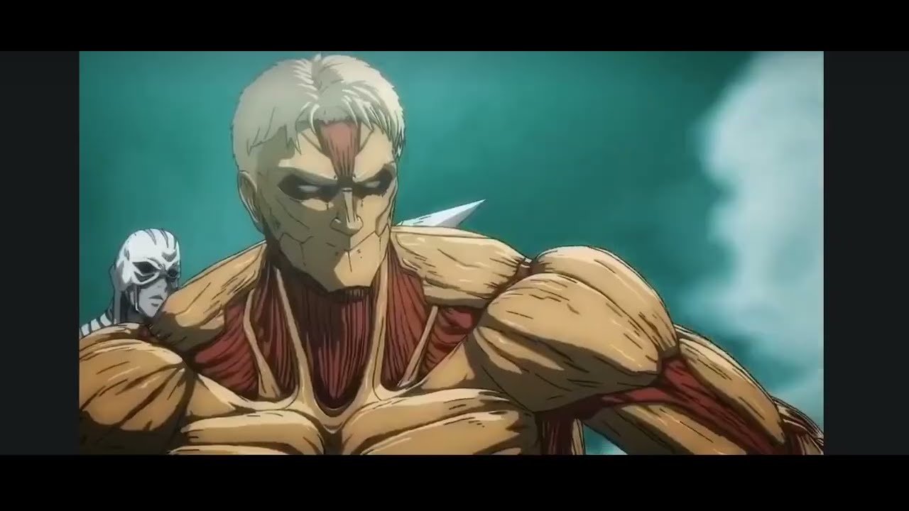 Reiner against multiple ancient Warhammer Titans - YouTube