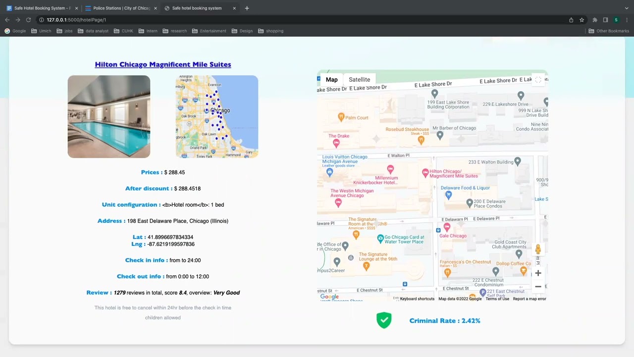 hotel recommendation system - YouTube