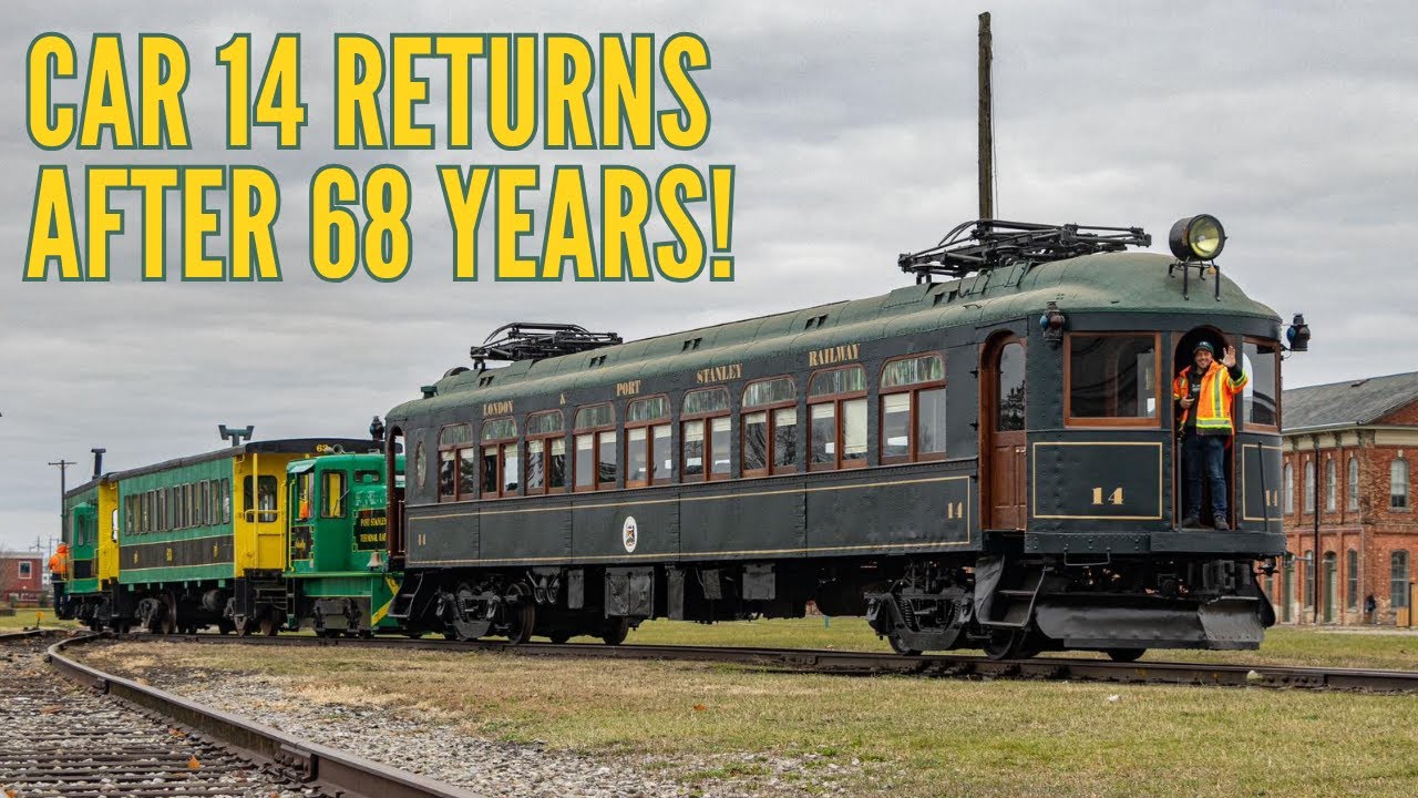 CAR 14 Rides Again – A Tribute to Railway History - YouTube