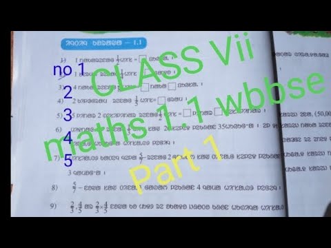 Class vii math, chapter 1.1 part-1 santali medi