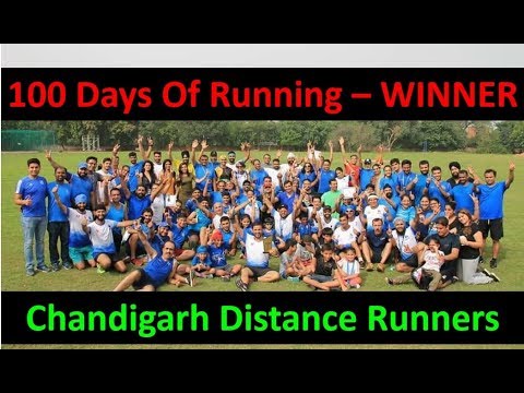 Vlog #16 100 Days of Running | 2018 Winner | Chandigarh Distance ...