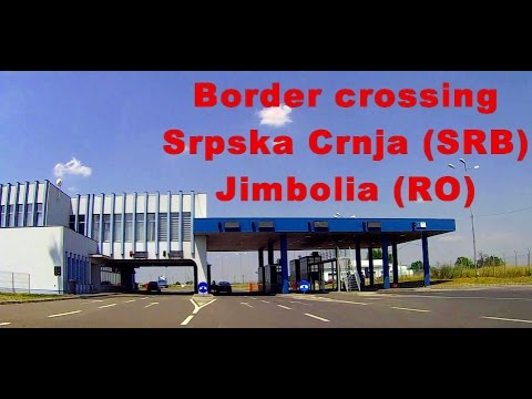 Border crossing Serbia - Romania: Srpska Crnja (SRB) - Jimbolia (RO ...