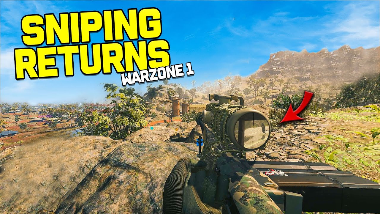 COD Sniper RETURNS to Warzone 1 - YouTube