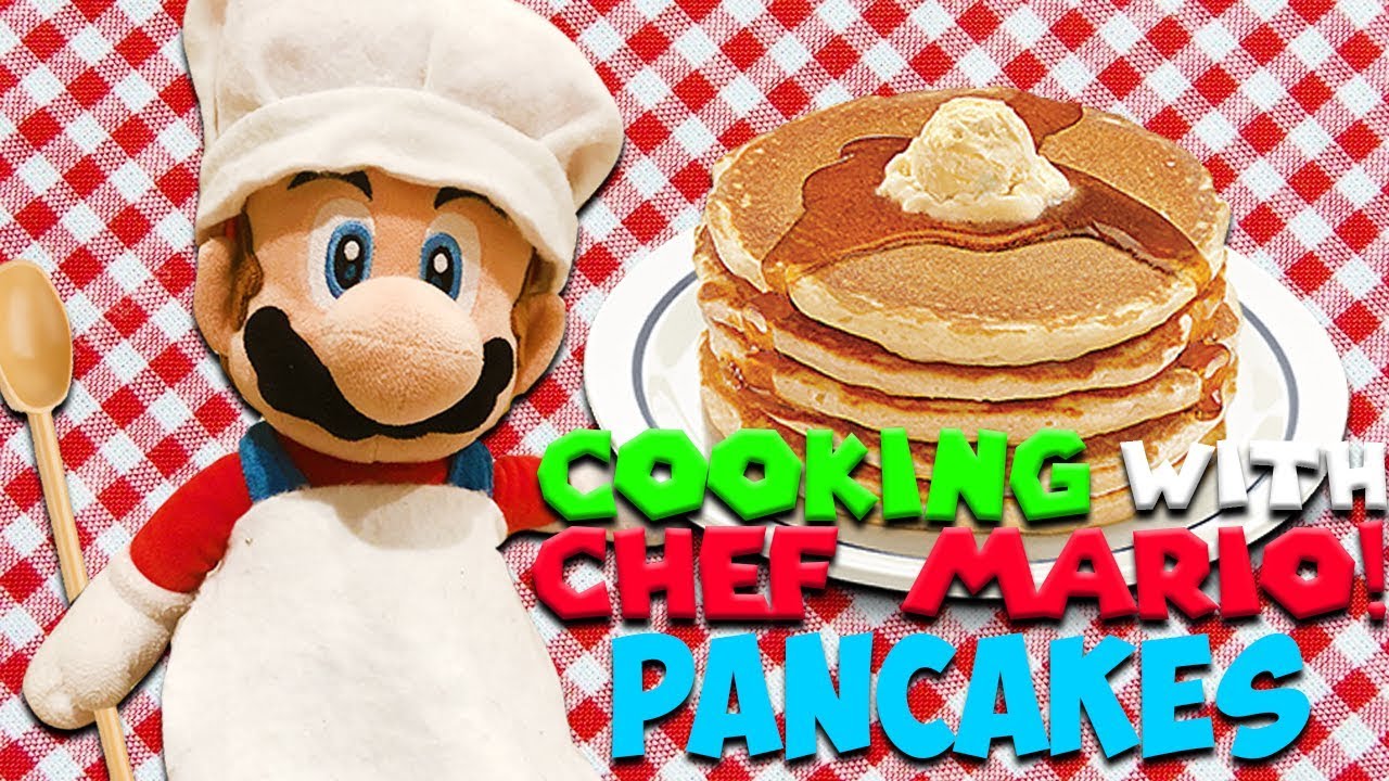 SM134 Short: Cooking With Chef Mario! "Pancakes" - YouTube