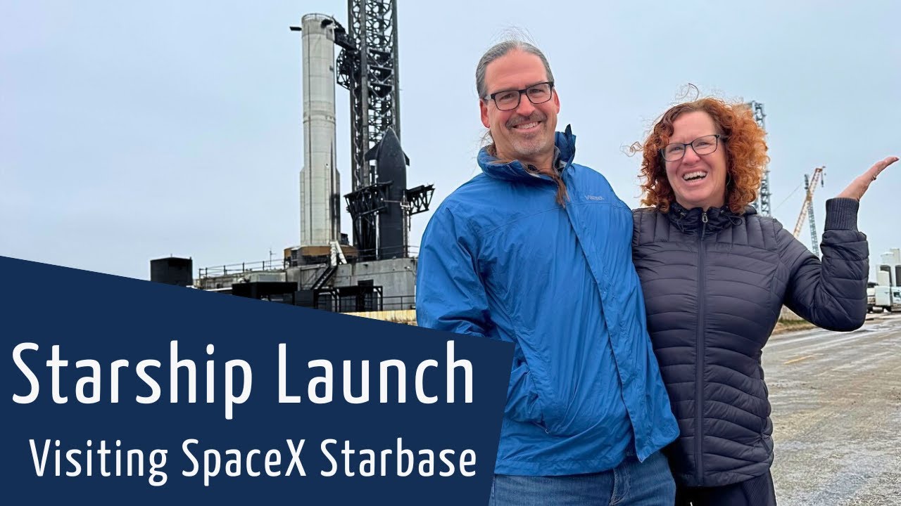 Visiting SpaceX Starbase for Starship Launch #7 - YouTube