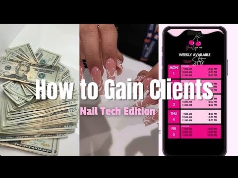 How to Gain Clientele as a Nail Tech | Tips & Tricks | Beginners | Intermediate | Claws By ...