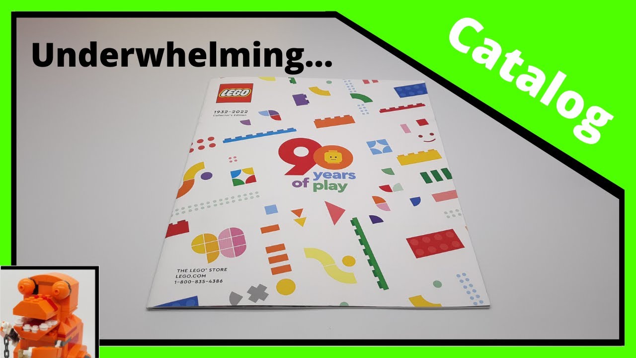 LEGO 90th Anniversary Catalog! - YouTube