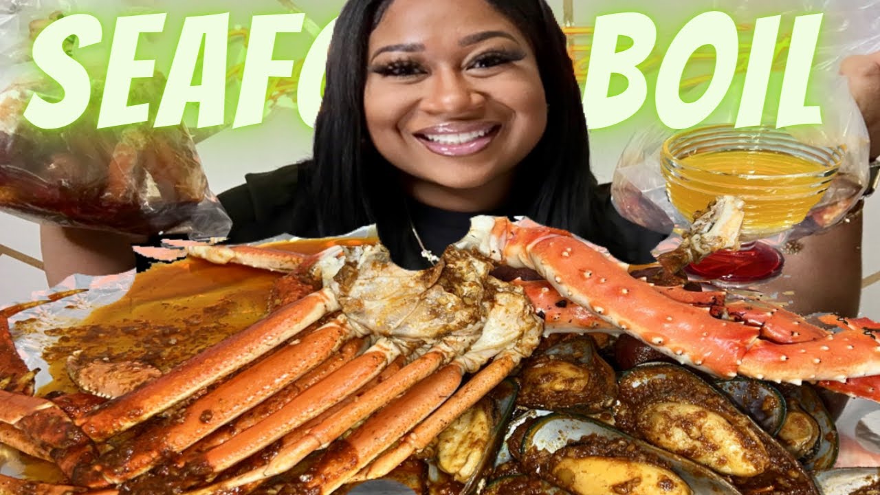 BIG SEAFOOD BOIL 🦀‼️LET’S EAT‼️ - YouTube