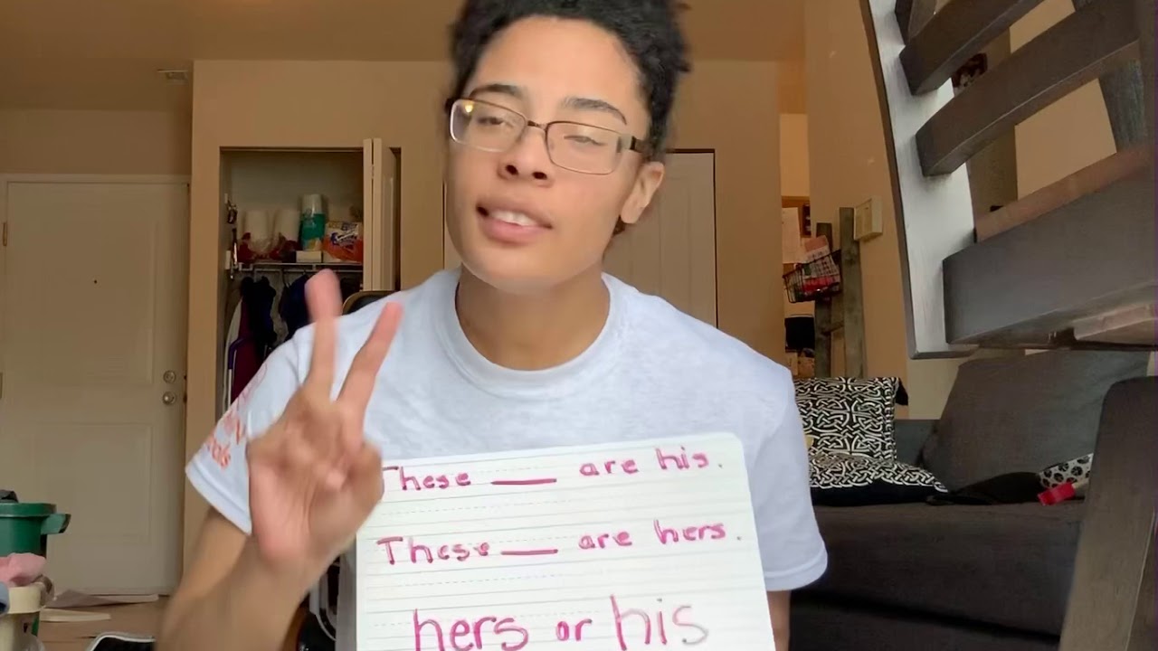 These Are Hers/His Pattern - YouTube