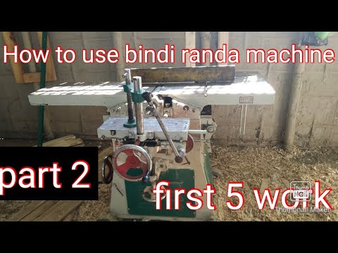 5 simple wooden working by bindi randa machine.New havvy duty wood ...