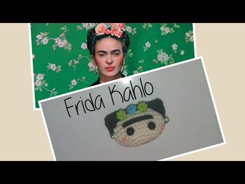 Frida Kahlo broş yapımı.Frida Kahlo hayatı