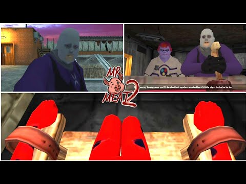 Mr. Meat 2 Love Ladybug Mod All Game Over Scenes - YouTube