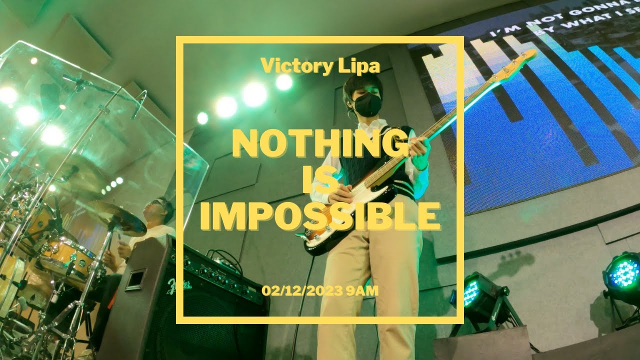 Nothing Is Impossible | Bass Cam | Victory Lipa 02/12/2023 9AM (In-Ear ...
