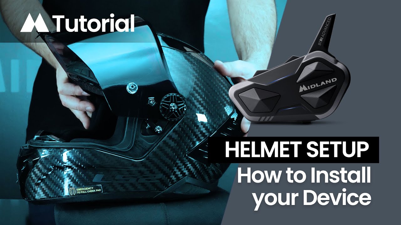 Midland Helmet Set Up - YouTube