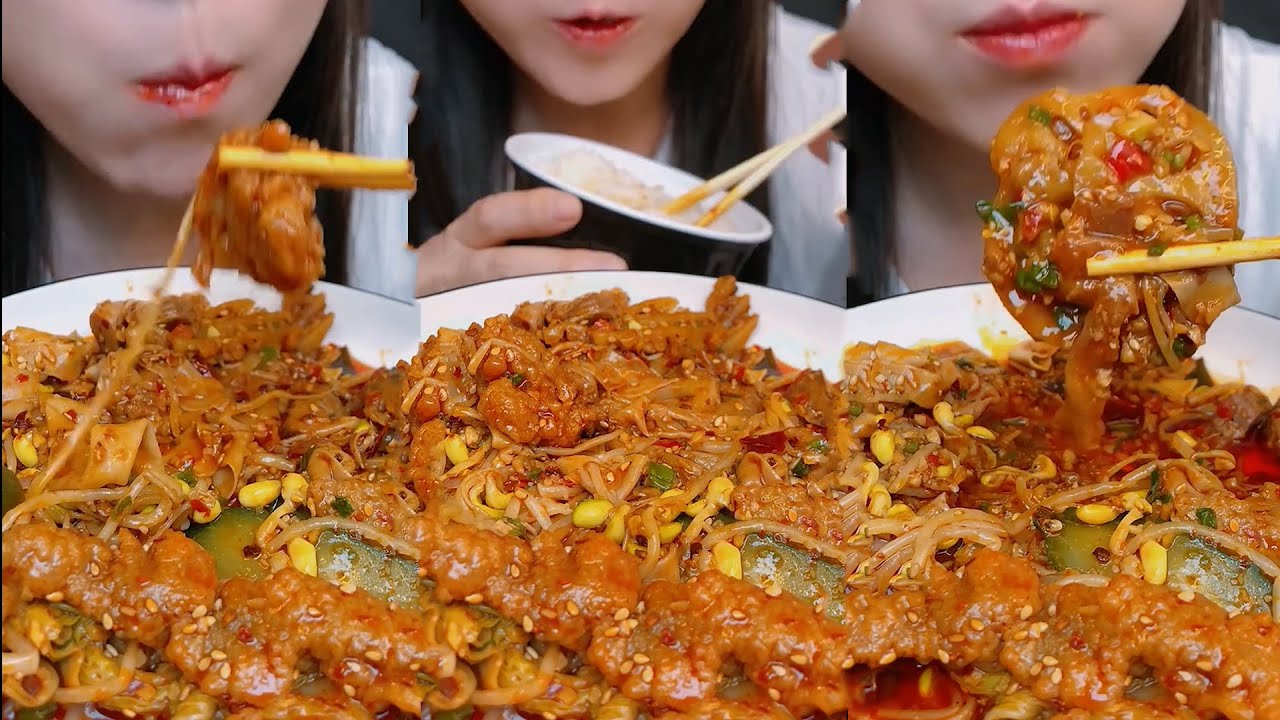 eating asmr mukbangs foods #297 - YouTube