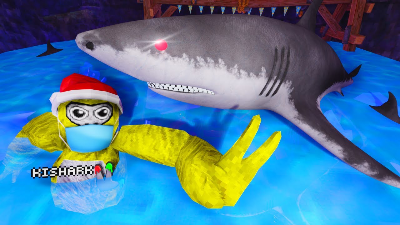 SHARKS EVERYWHERE! Gorilla Tag FLOOD! - YouTube