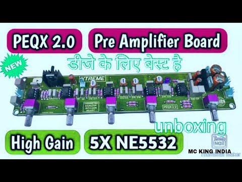 Indian Xtreme Audio Best Quality 3 Band Pre Amplifier. Bass Mid Treble ...