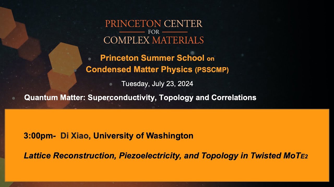 Lattice Reconstruction, Piezoelectricity, and Topology in Twisted MoTE2 ...