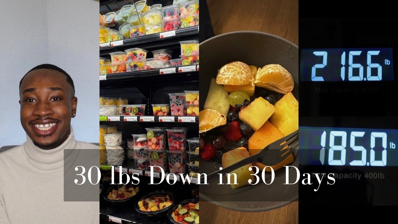 30 lbs Down in 30 days | l ONLY ate fruits for 30 days + Going Plant ...
