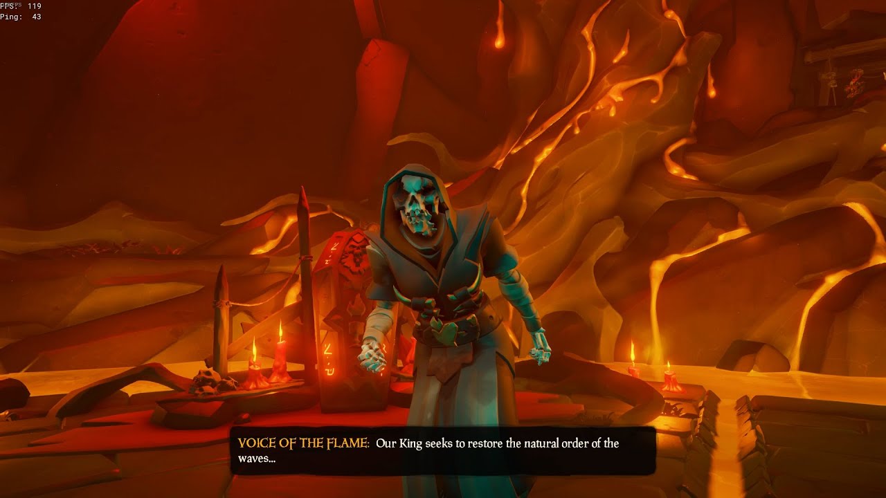 Undergoing the ritual of the flame and becoming a skeleton - YouTube