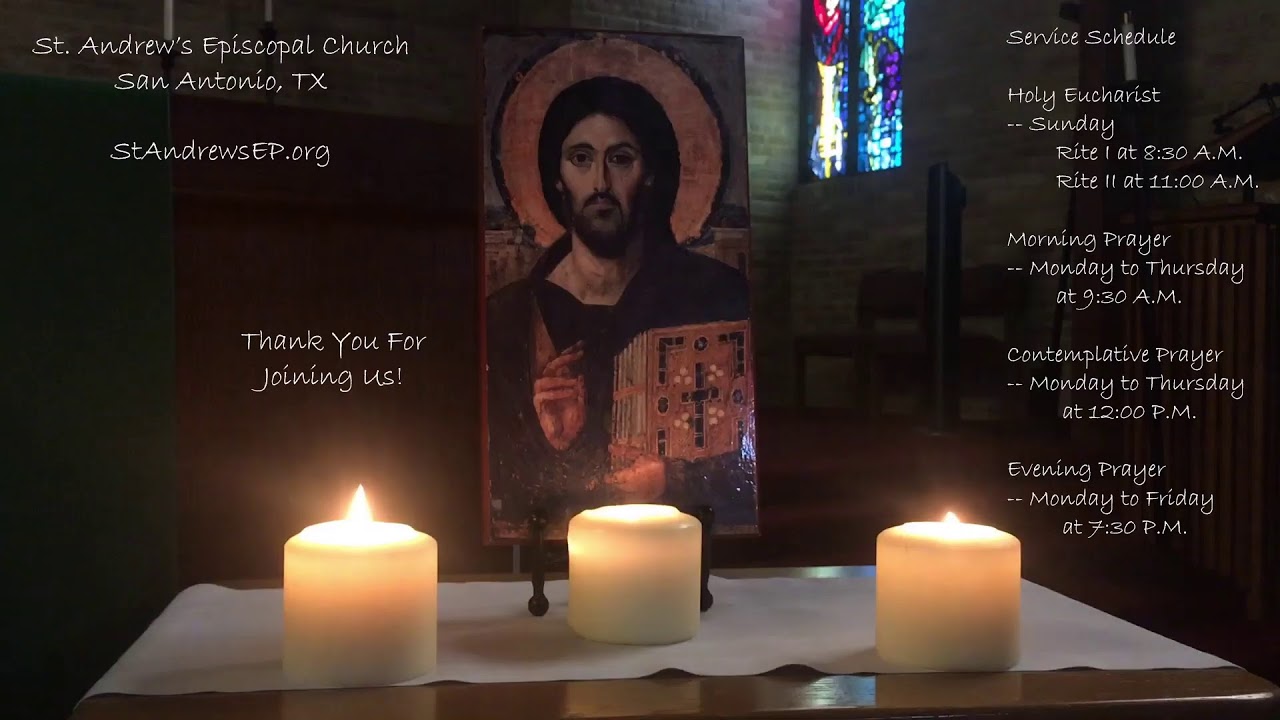 An Order for Compline - Evening Prayer - 10/6/2020 - YouTube