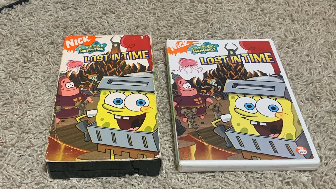 Review SpongeBob SquarePants lost in Time on VHS and DVD from 2006 - YouTube