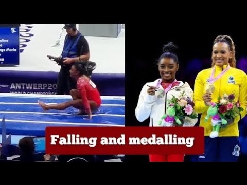 Simone Biles Fell on Vault and still Medalled - The Hardest vault at ...